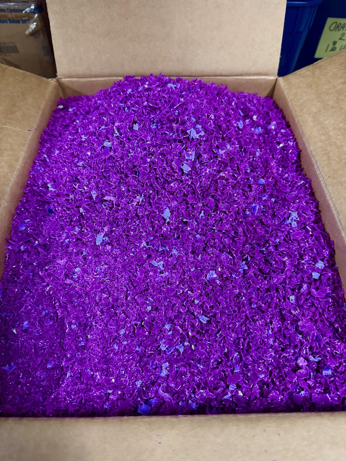 Lids4Kids Recycled Granulated Plastic Shred