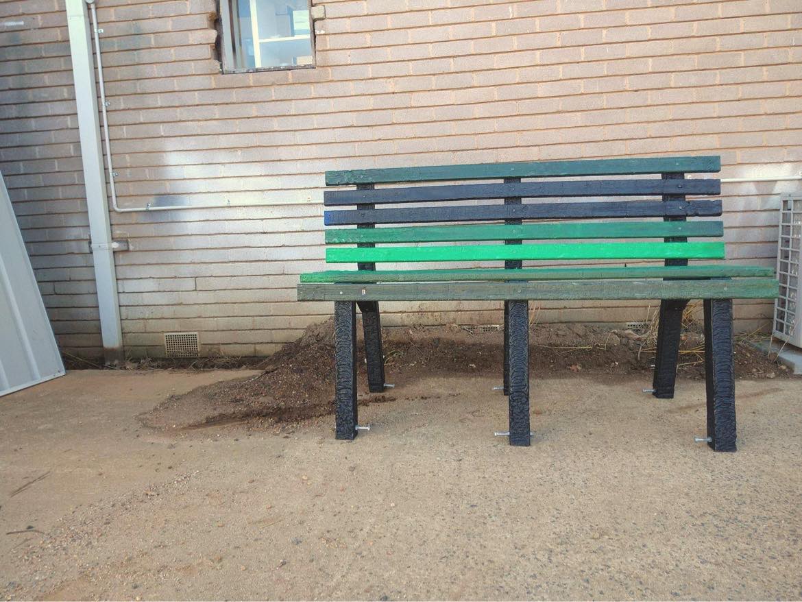 Large Rainbow Kindness Bench – Lids4Kids ACT